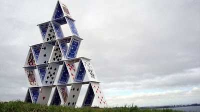 Giant house of cards
