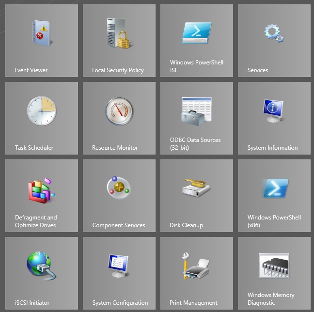 Passion IT Mag: Windows 8 - Show Administrative Tools