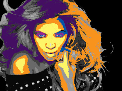 digitalart.hillwood: digital self portrait or pop art portraits