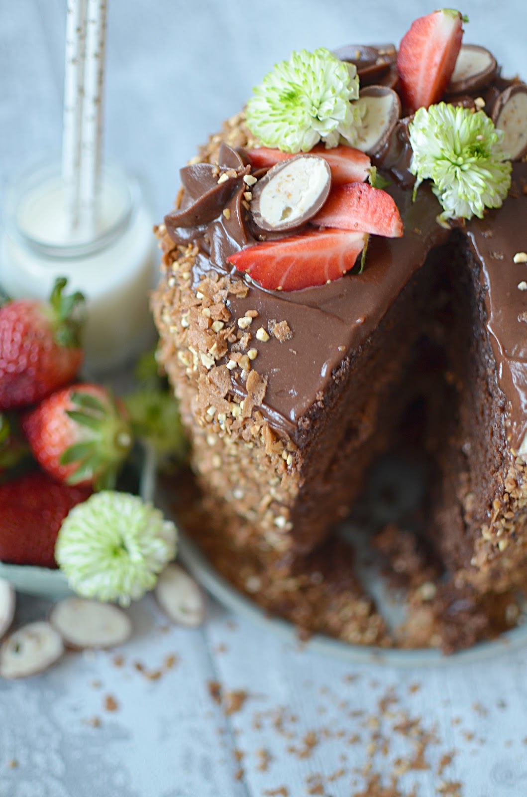 Par faim d'arômes: Layer cake au Nutella - Inside kitchen #2 - Les femmes de ma vie