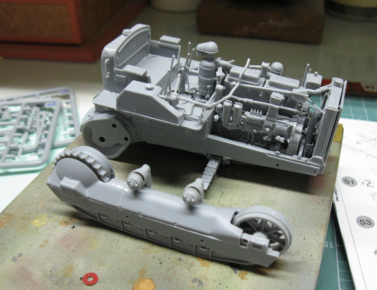 Panzerserra Bunker- Military Scale Models in 1/35 scale: Caterpillar D7 ...