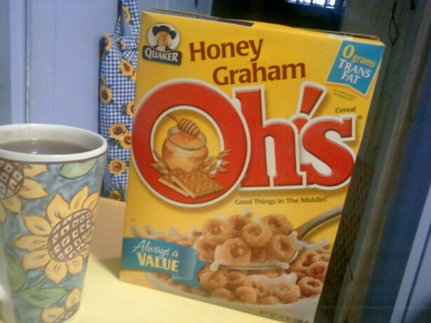 The Grazing Ground: Honey Graham Oh's Cereal