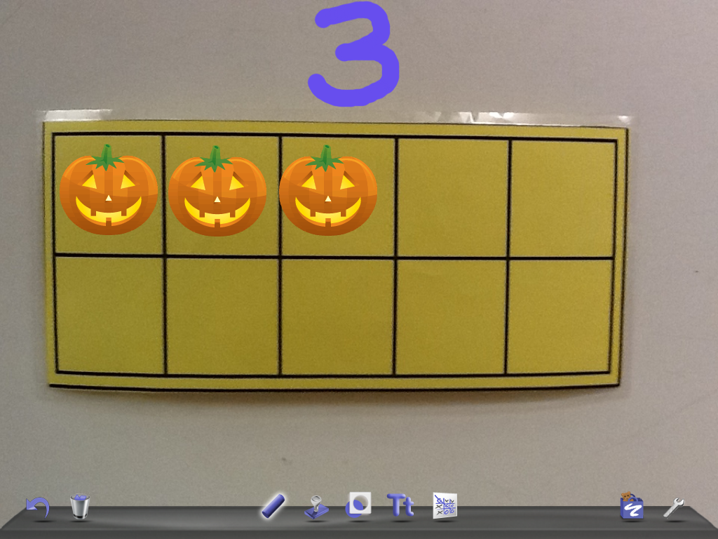 Journey with an iPad: Working with ten frames and Doodle Buddy