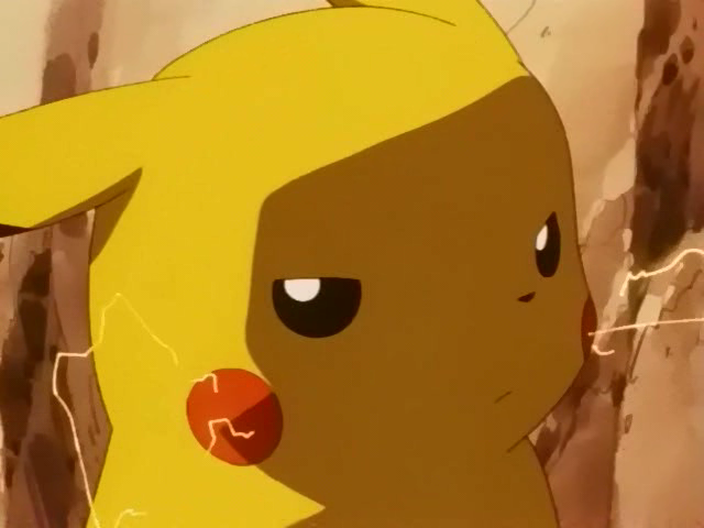 Angry pikachu.....