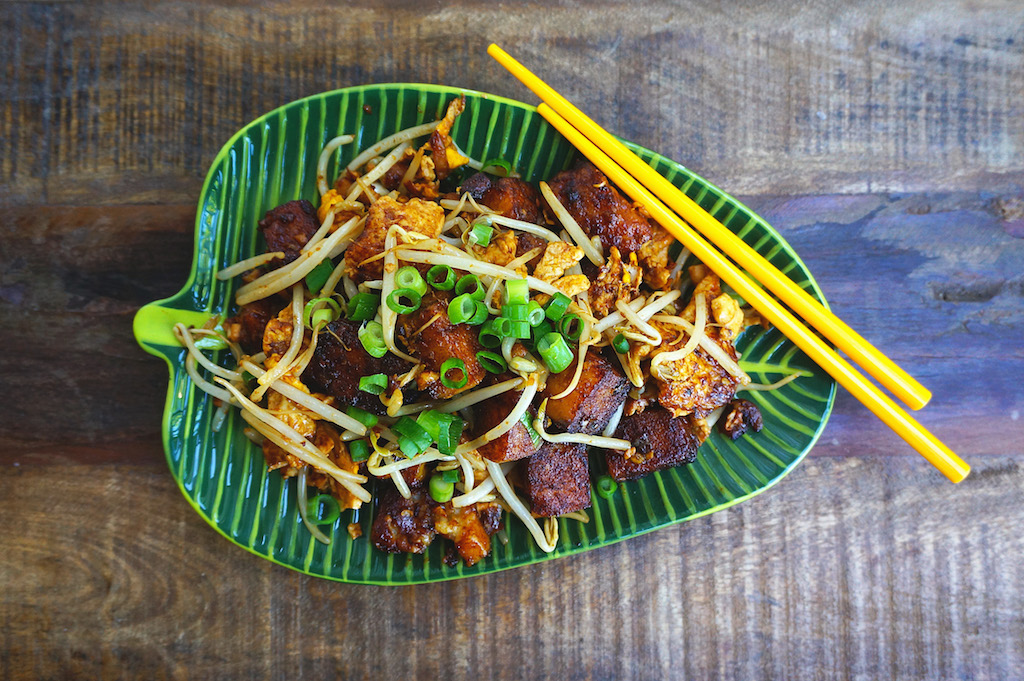 Stir -Fried Radish Cake (Carrot/Daikon/Turnip Cake)