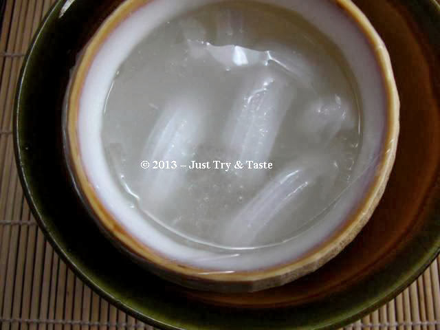 Agar-Agar Kelapa Muda | Just Try & Taste