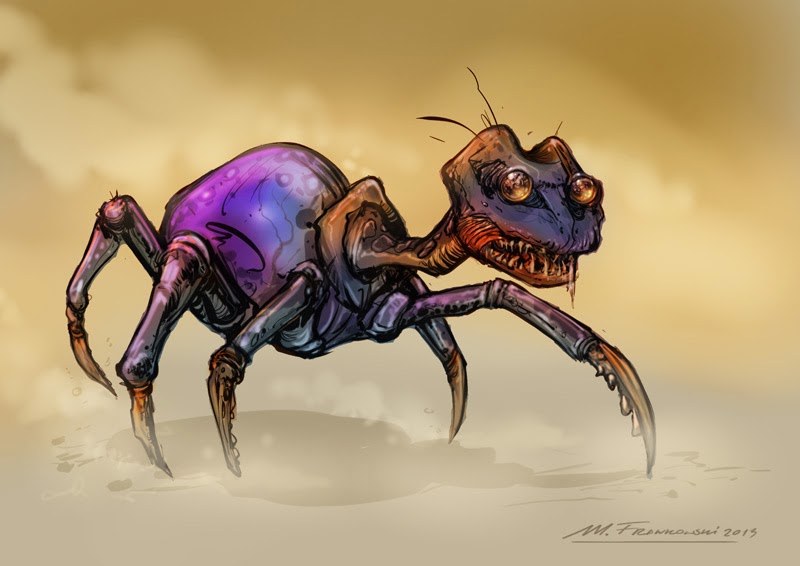 3dpi concept art: Robal