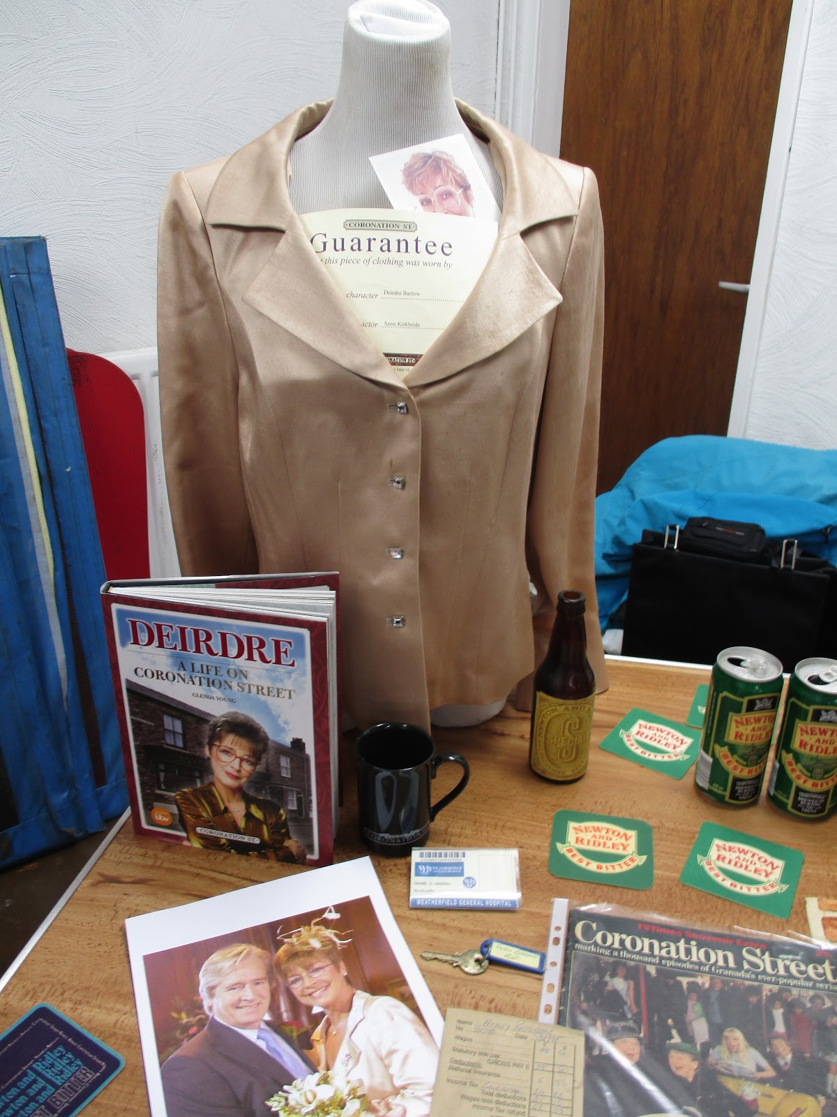 Coronation Street Blog: Coronation Street memorabilia goes on display