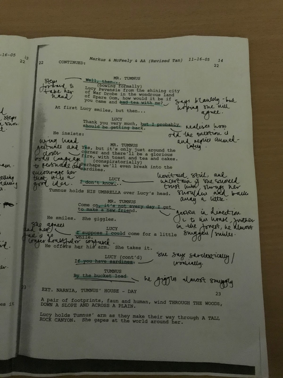 POST 28 - Working From a Script 9- Directing Your Actors