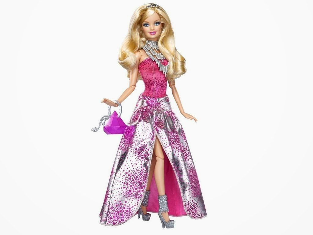 Beautiful Barbie Doll Wide