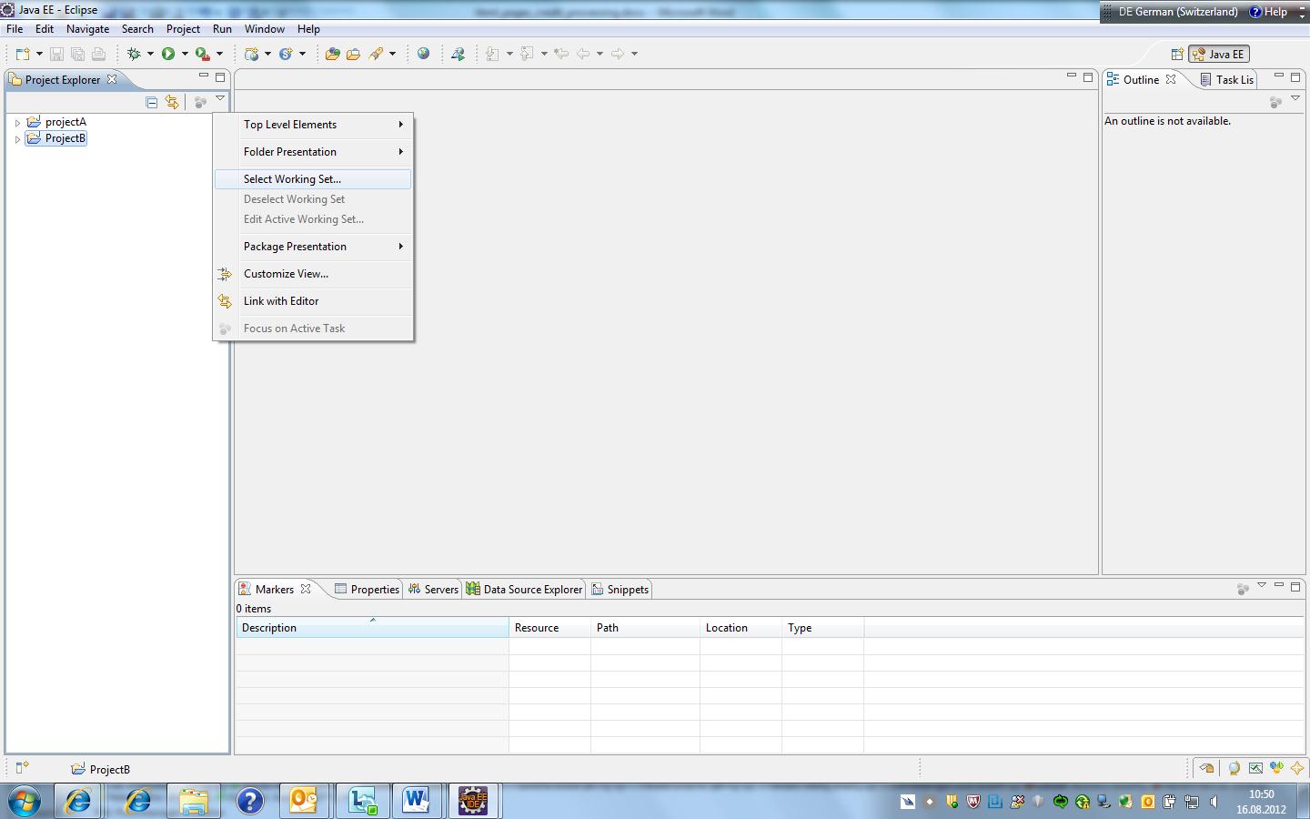 My Tech Blog Working With Working Set In Eclipse