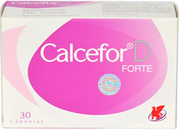 CALCEFOR D FORTE Capsulas | Medicamentos
