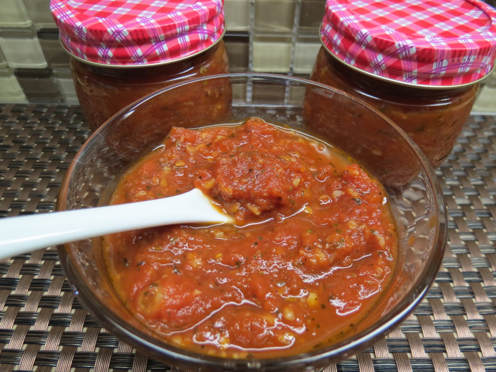 Dans ma Boustifaille !: * Sauce à pizza de Ricardo