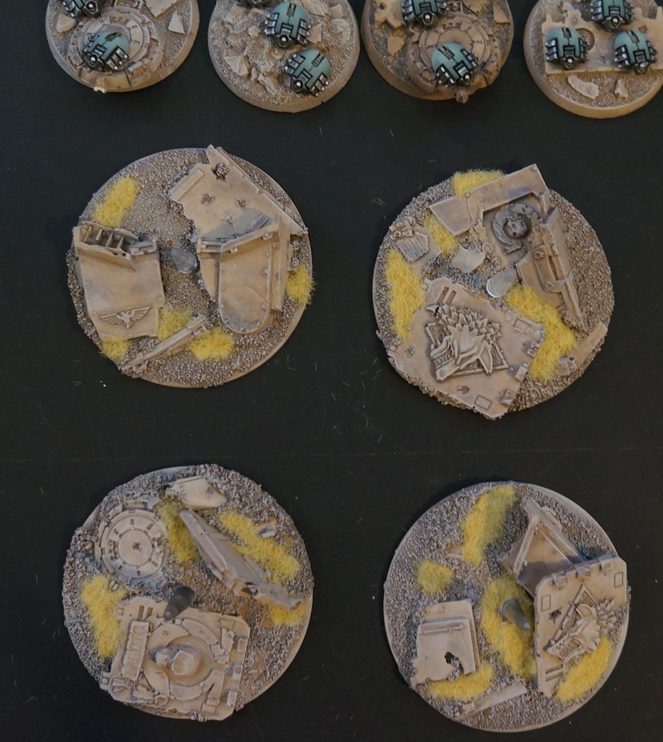 40k Hobby Blog: Easy Necron Flying Base Tutorial