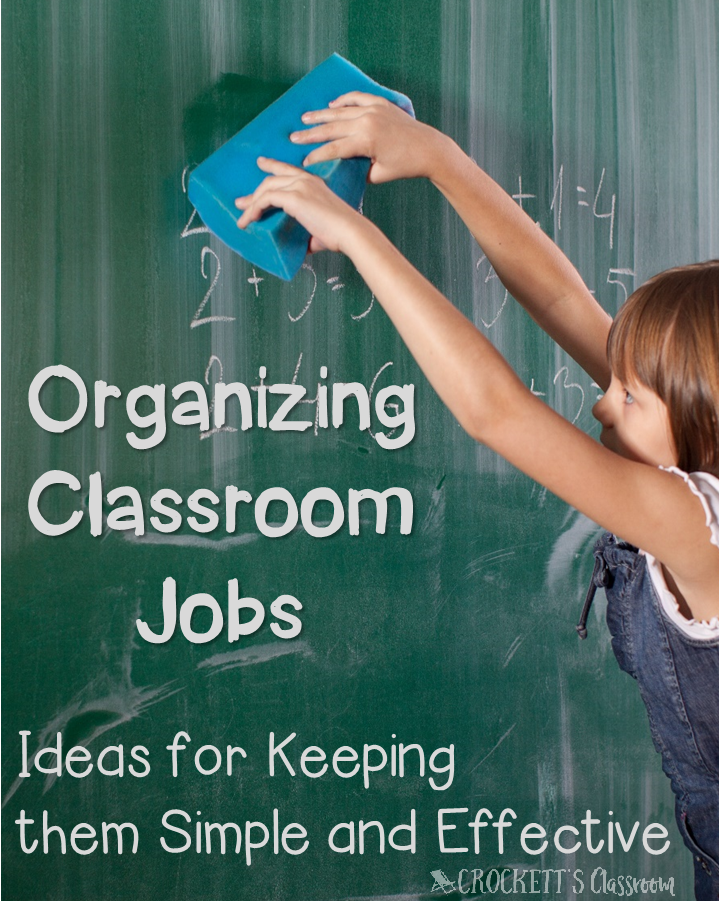 Simplifying Classroom Jobs - Crockett's Classroom