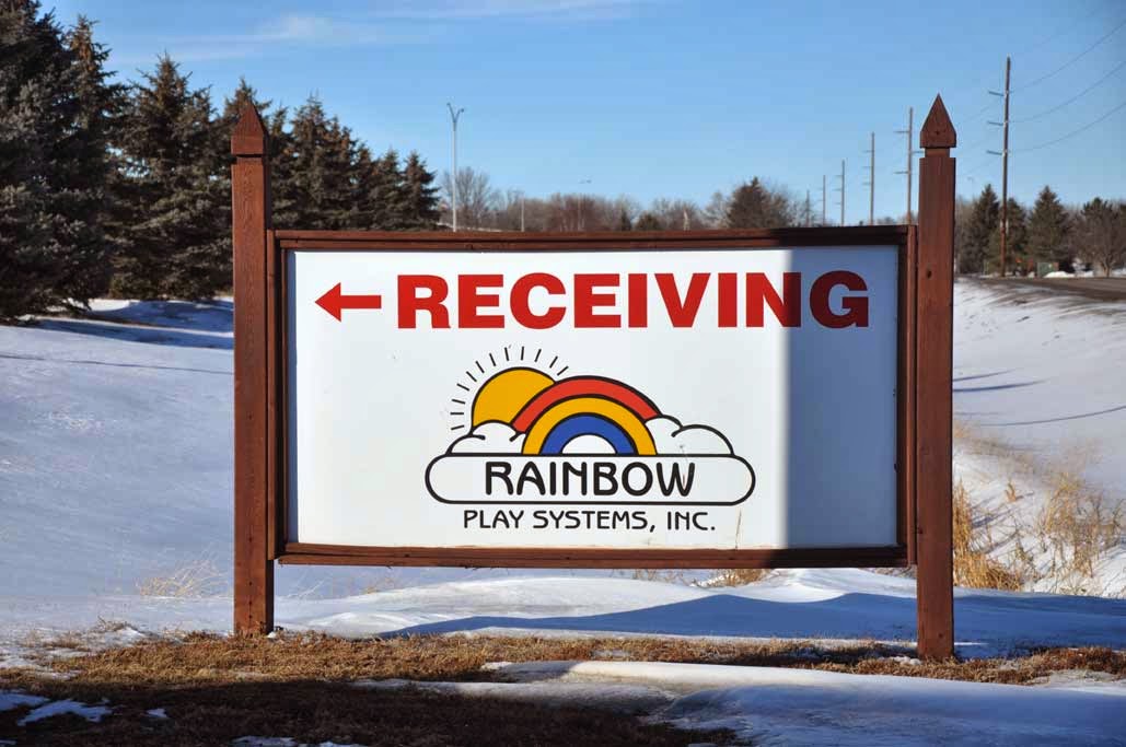 Taken For Granted: Rainbow Receiving Sign