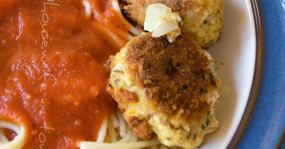 Tofu Spaghetti Balls