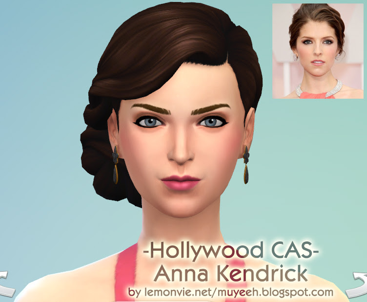 My Sims 4 CAS - Anna Kendrick - Imagination Sims 4 CAS