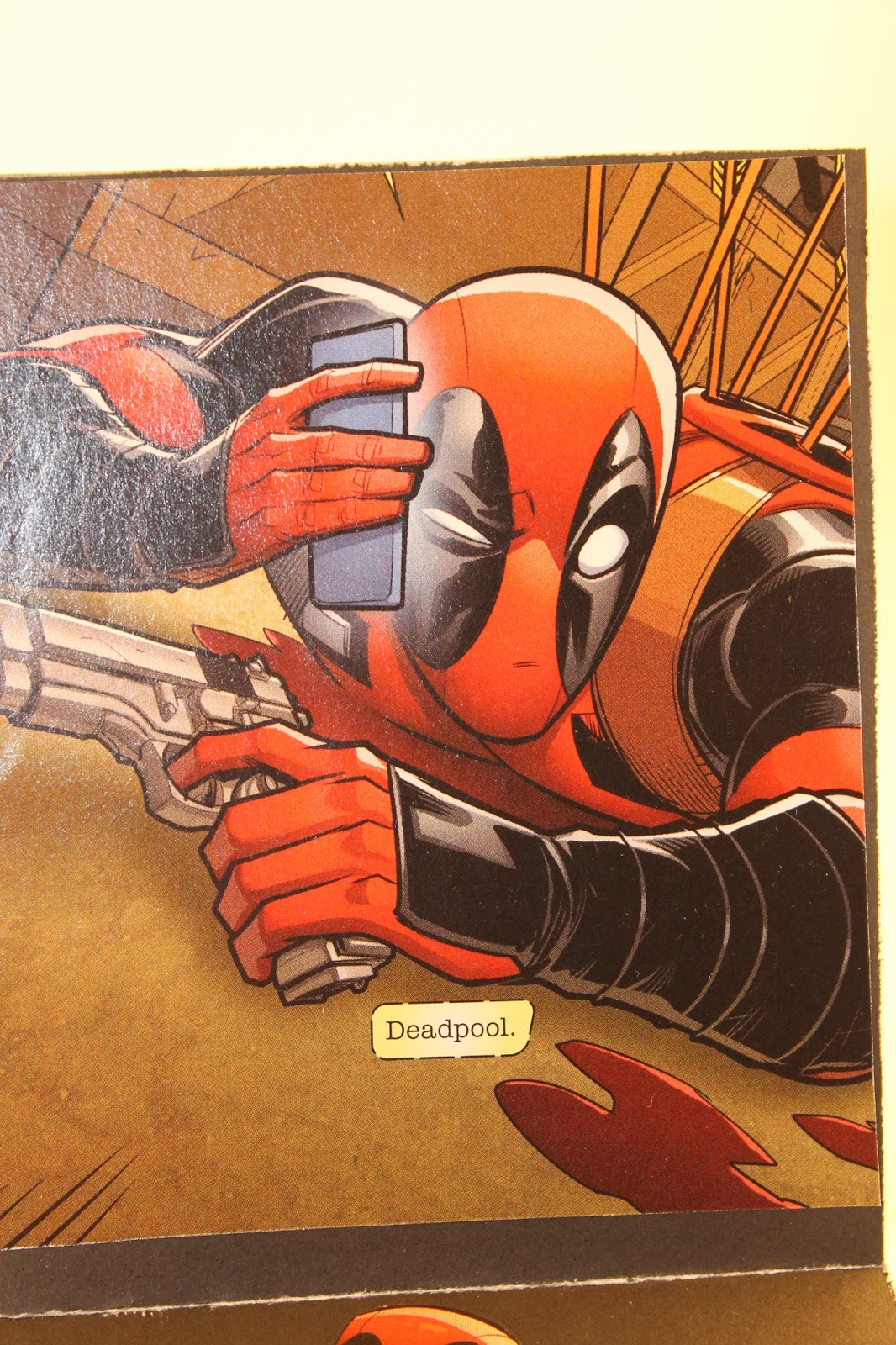 Pixies Papercrafts: Deadpool themed birthday card