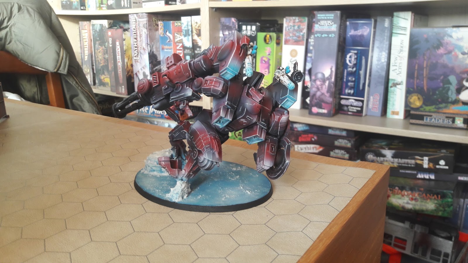 Jason le peintre: [WARHAMMER 40K] XV 104 RIPTIDE BATTLESUIT TAU