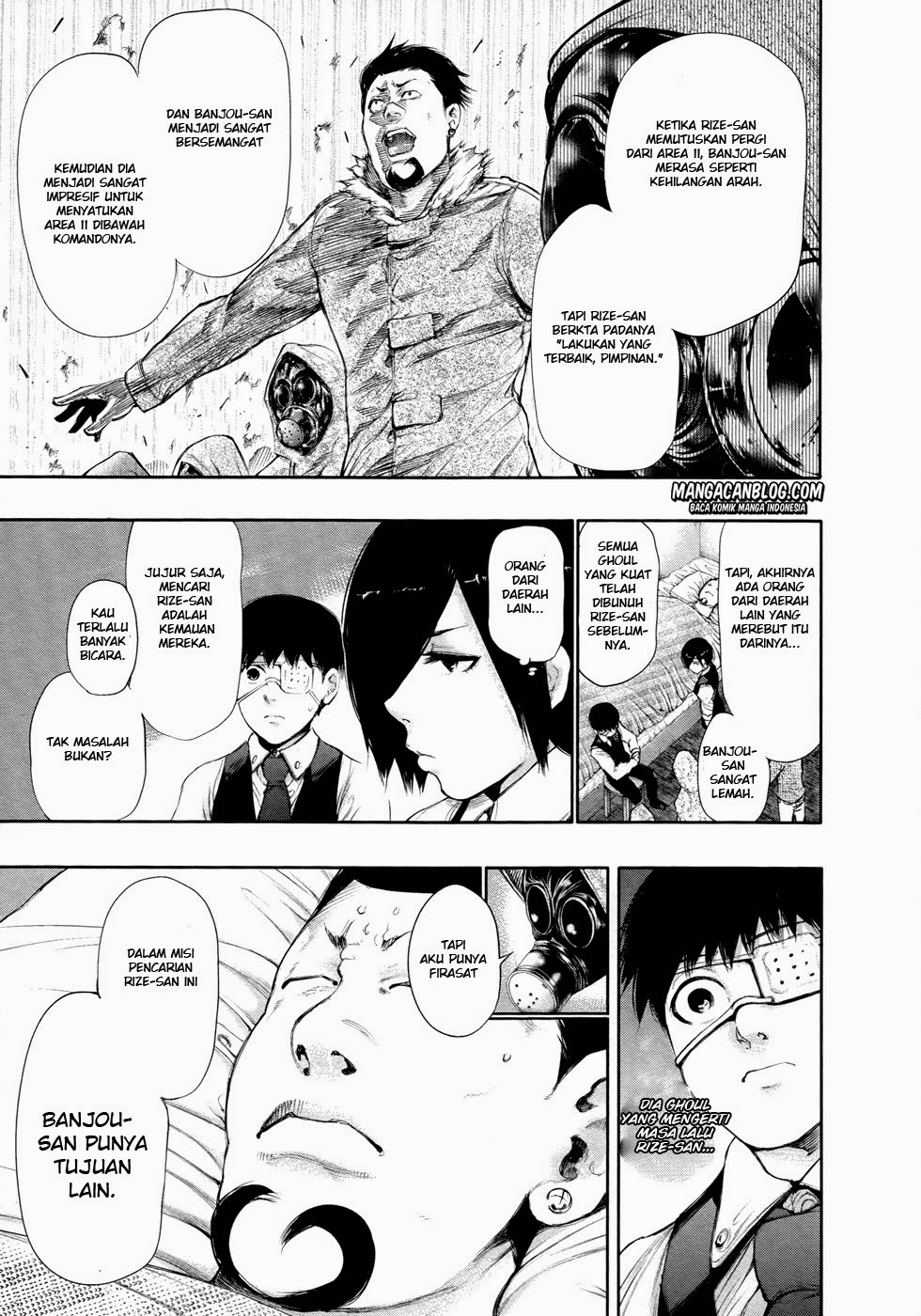 Tokyo Ghoul Chapter 50 Banjou | Komik bhs Indonesia