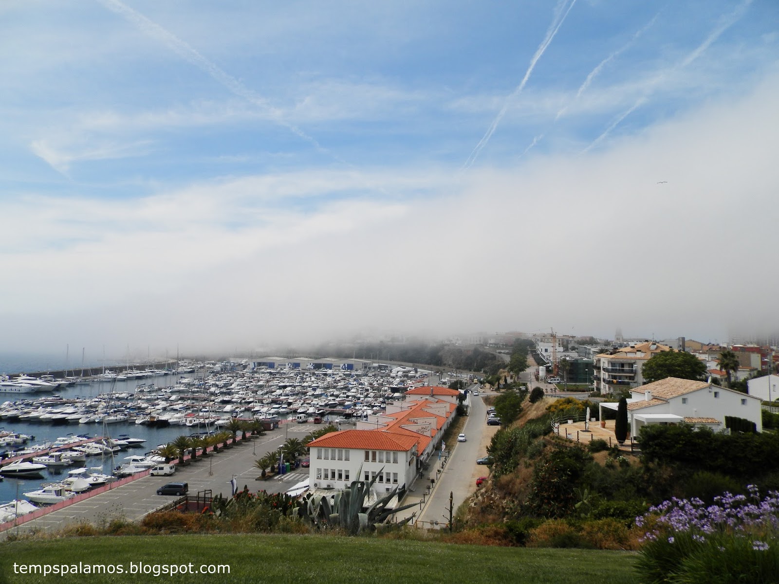 El temps a Palamós: 29 de maig: un nou espectacle al cel, amb boira d ...
