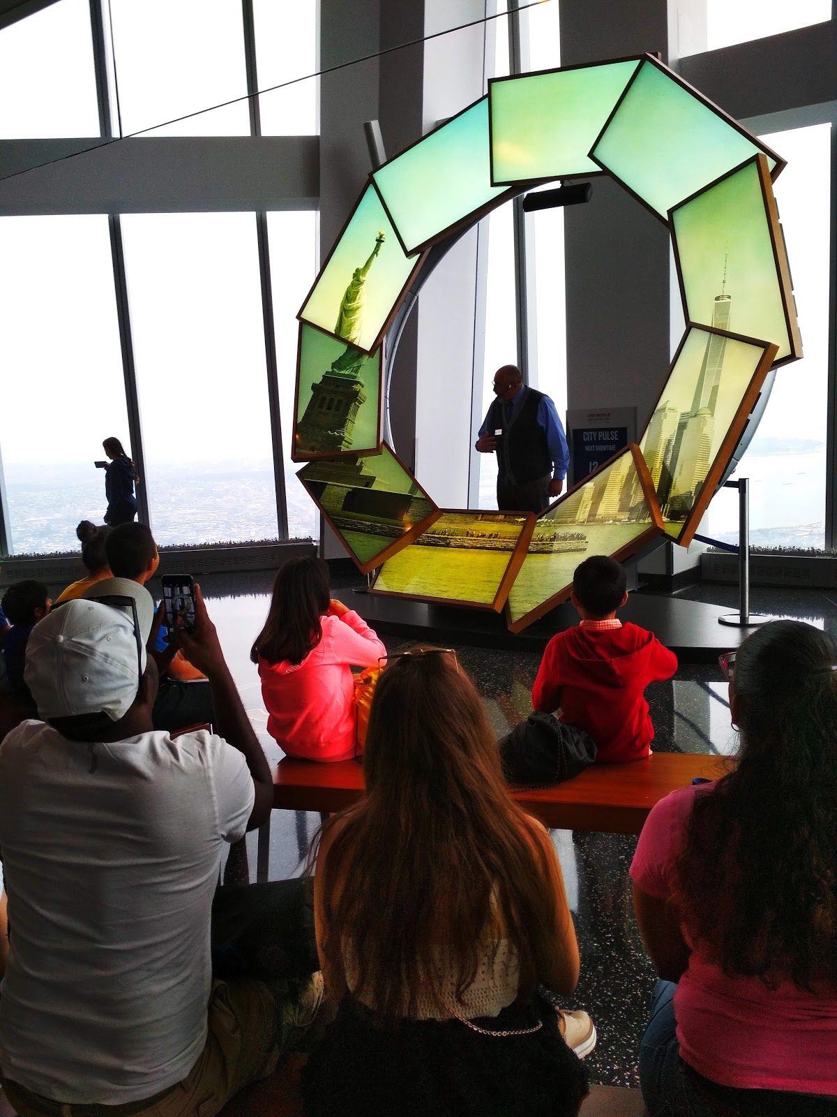CHINAR SHADE : ON THE TOP OF ONE WORLD TRADE CENTRE NEW YORK