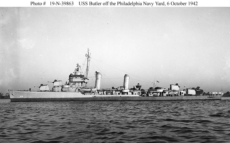 Naval Warfare: USS Butler (DD-636, DMS-29)