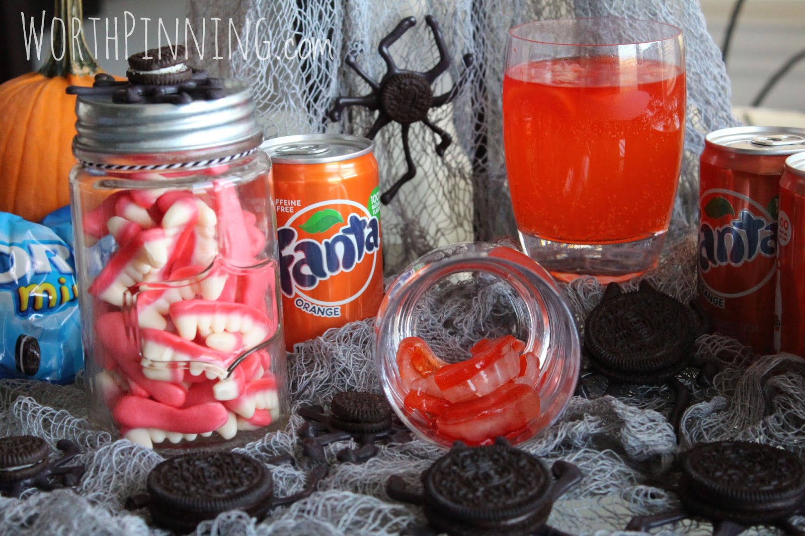 Fanta Fangs and OREO Spiders