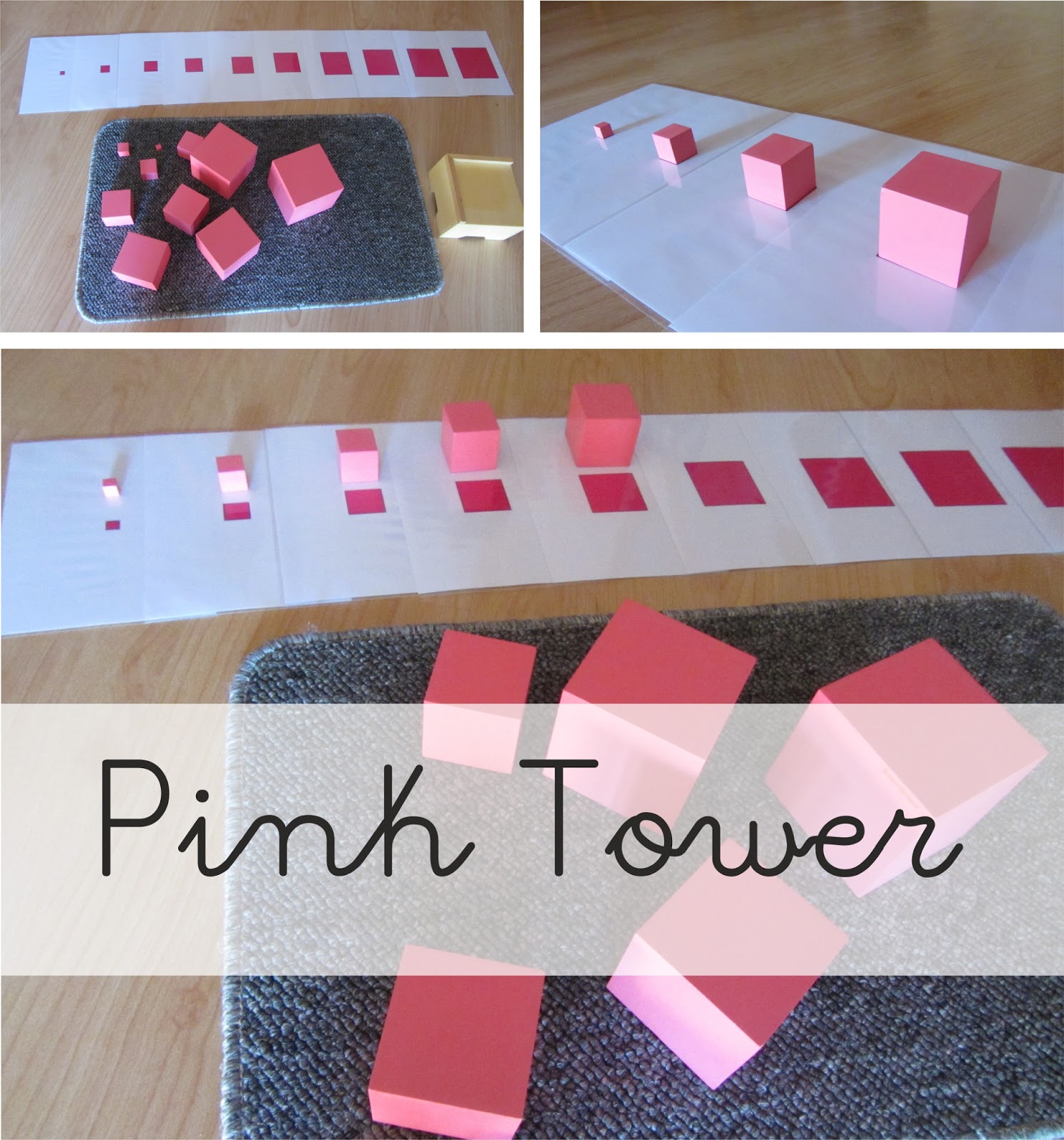 Dos Princeses - Aprendre amb Montessori: La Torre Rosa II