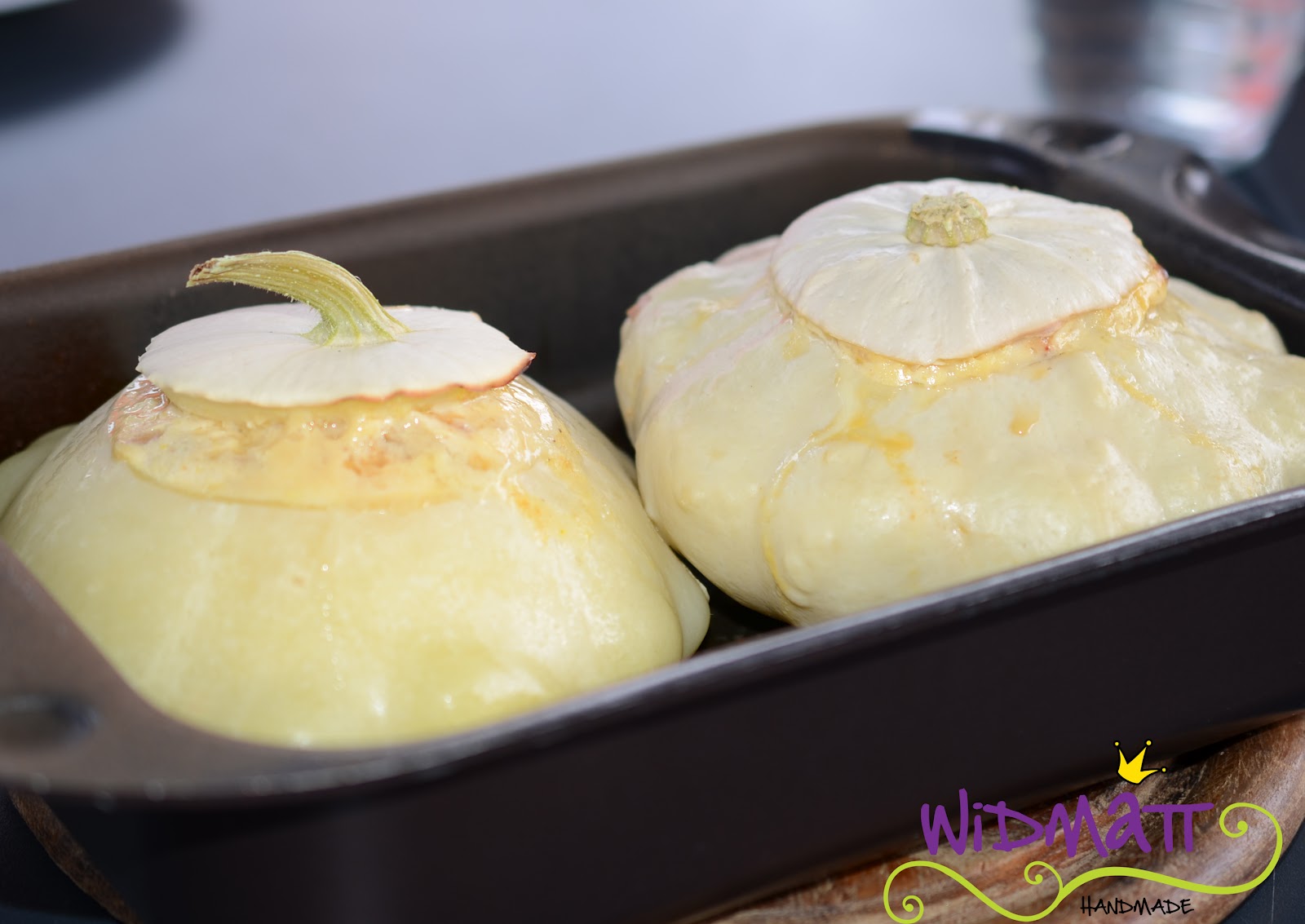 Patisson gefüllt mit Quark und Käse | widmatt