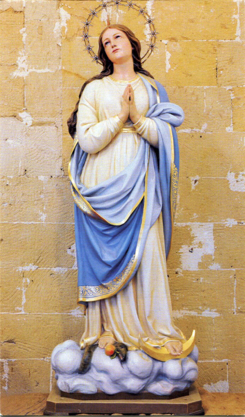 Filiconia Mariana: L'Immacolata Concezione di Maria