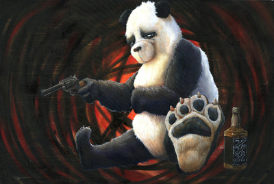 Hermandad Lunática: Badass Panda