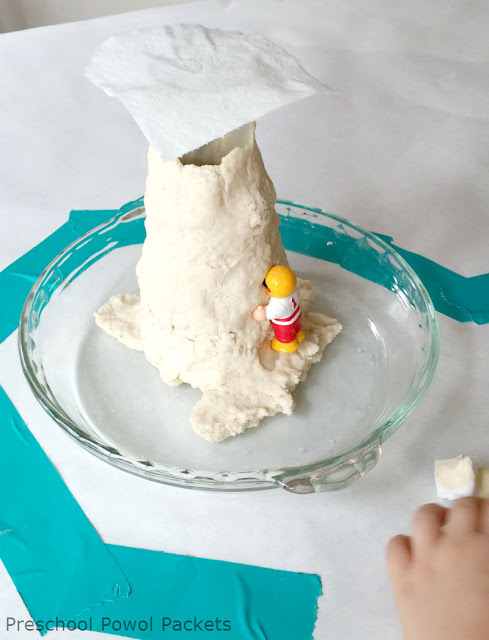 BIG News & Gender Reveal Volcano Science Experiment!! | Preschool Powol ...