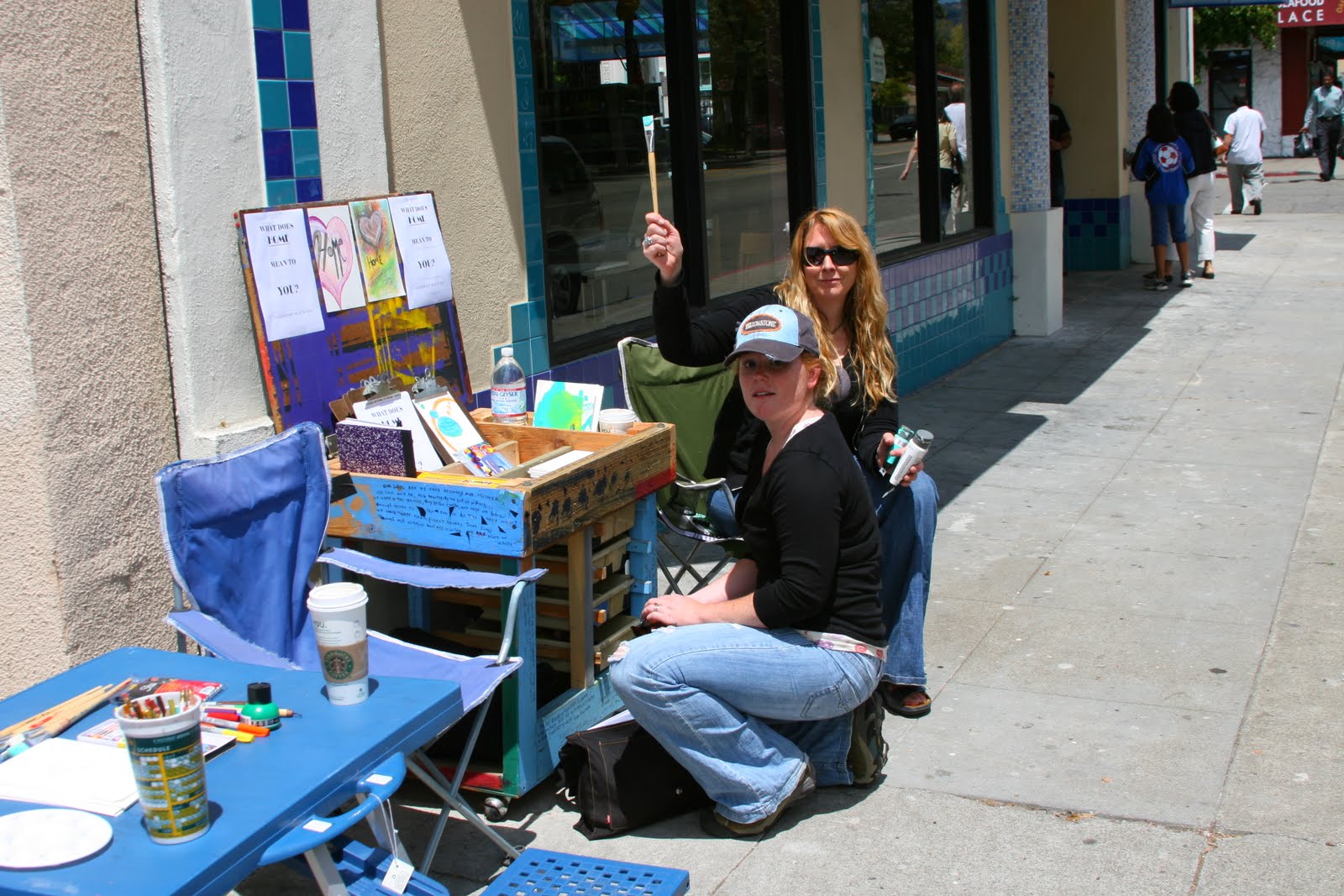 Artist Lisa Rasmussen: Practice Random Acts of ART!