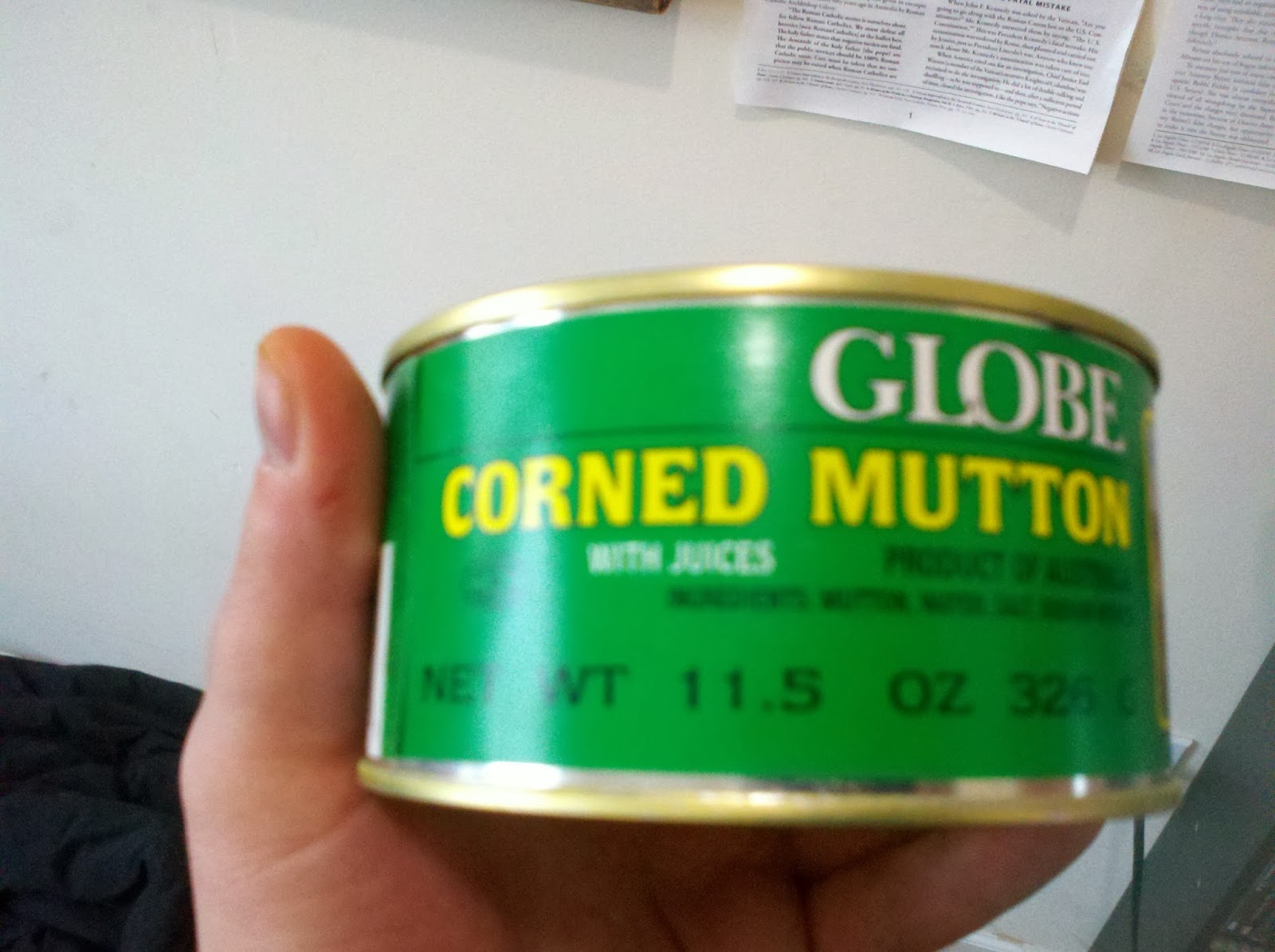 Queer Food: Canned Corned Mutton