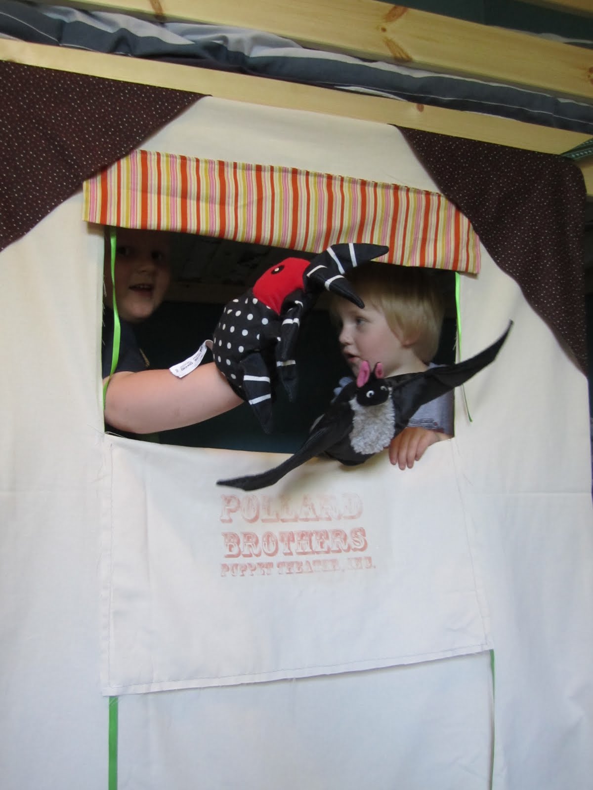 Bunk Bed Puppet Theater! - Courtney Scrabeck