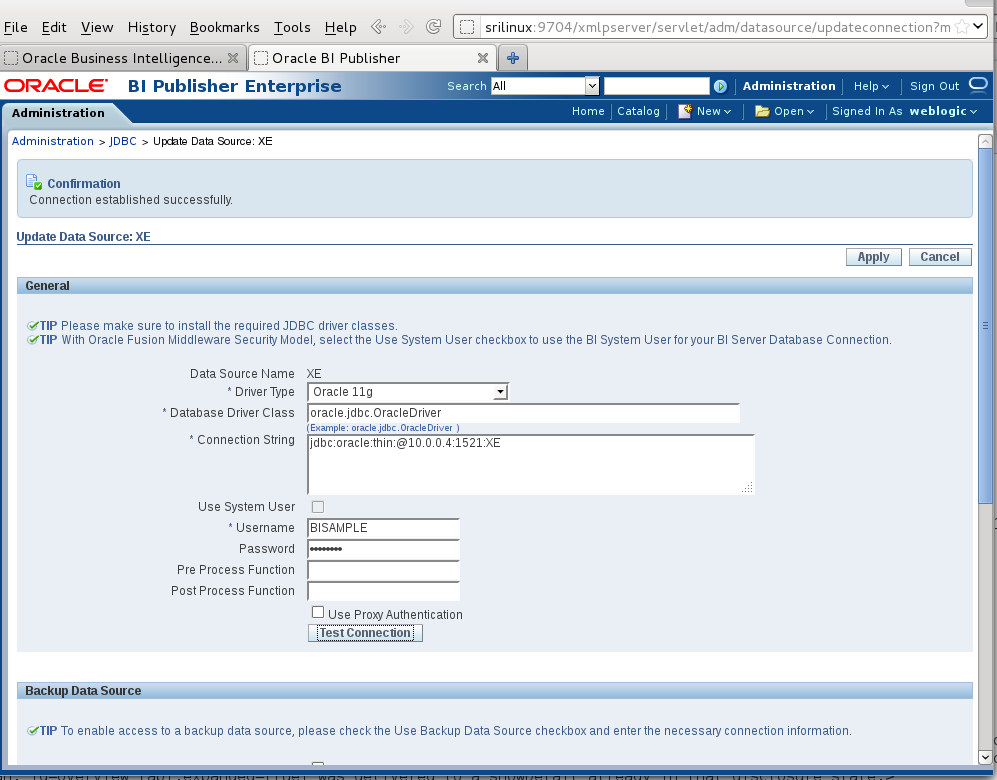 OBIEE2go: OBIEE 11g6: Show top-N Sales Persons in BI Publisher with Snowflake dimension