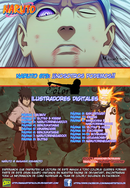 Naruto 673 : Nosotros Podemos