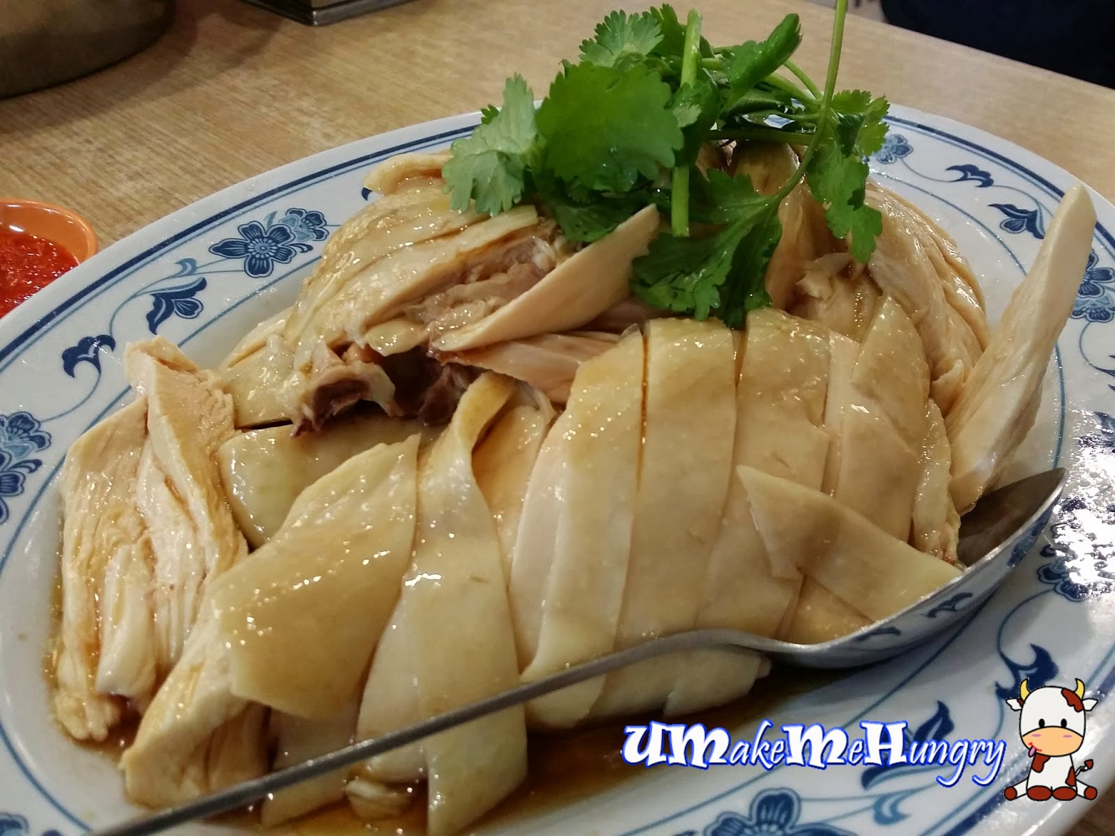 Half Steamed Chicken - $15