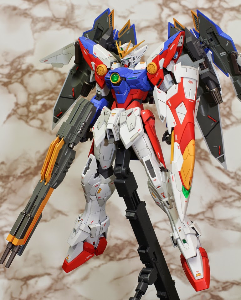 GUNDAM GUY: MG 1/100 Wing Gundam Proto Zero EW - Customized Build