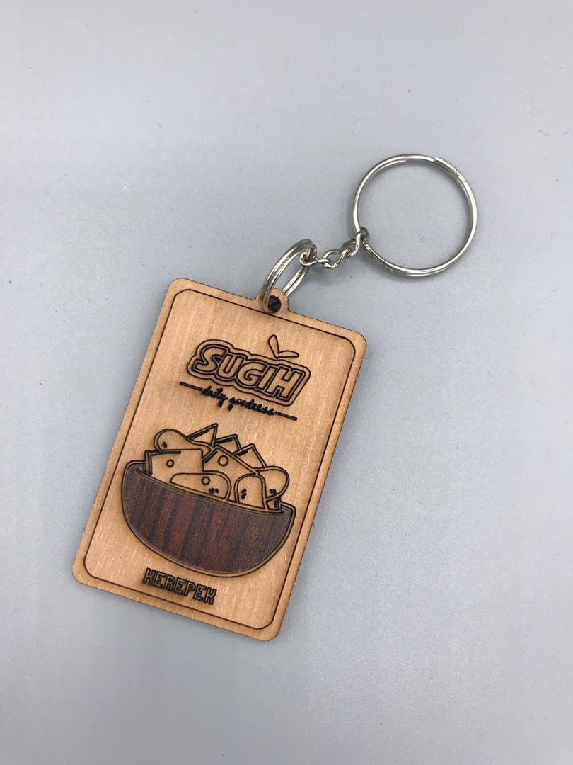 Kayu Warisan Malaysia: Custom Keychain