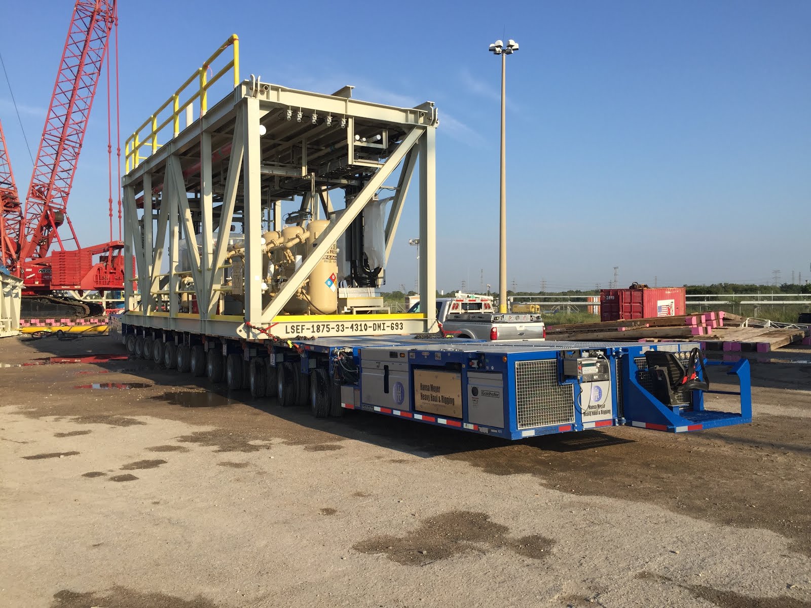 Hansa Meyer : 3000 Horsepower Offshore Rig Move - Continued