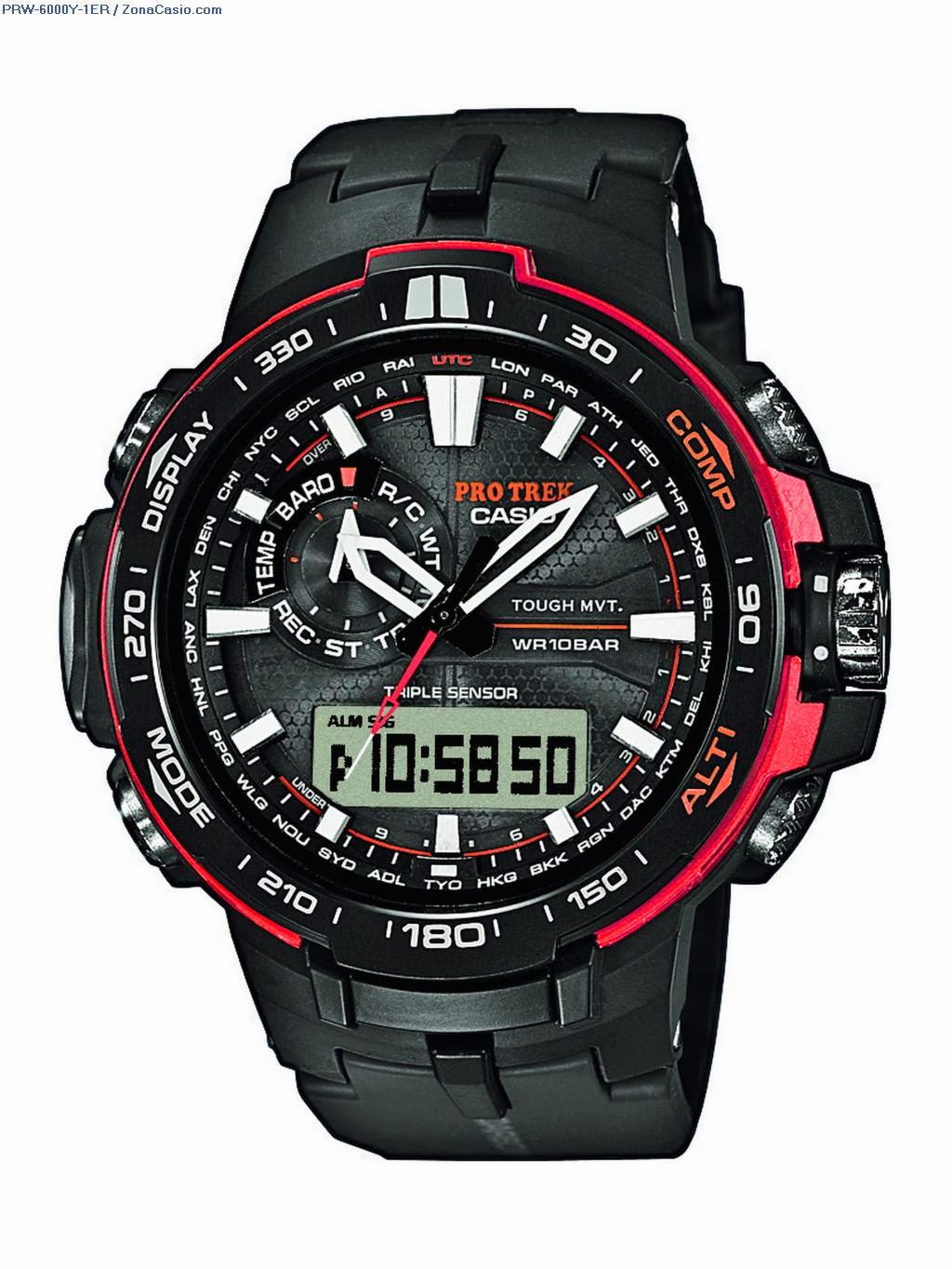 Zona Casio: Ya es oficial: nuevos Pro Trek PRW-6000