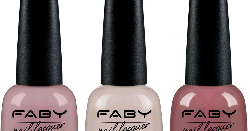 Don's Nail OBSESSION!: FABY NAIL LACQUER NEUTRAL SHADES - SWATCHES & REVIEW