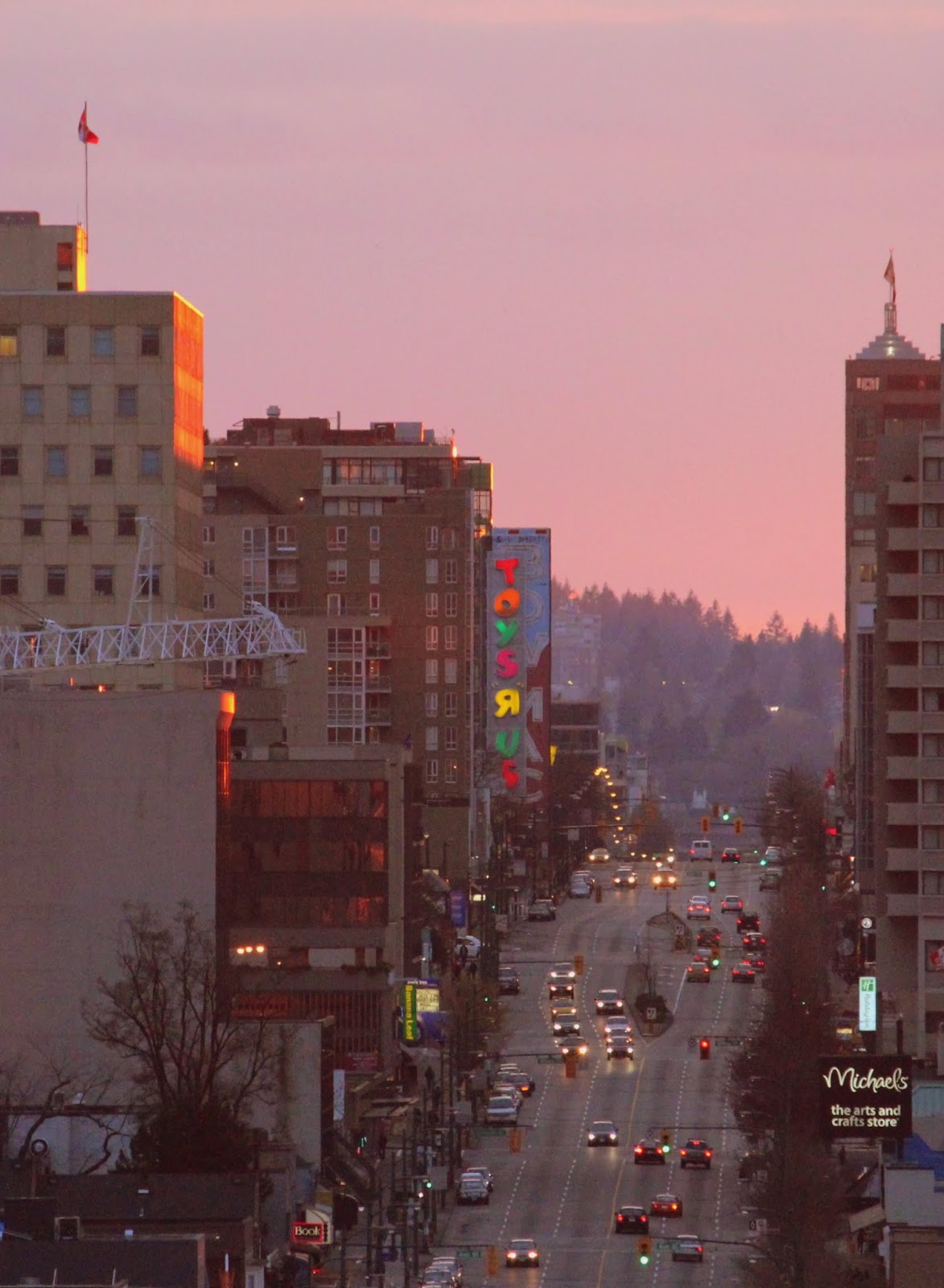 The Murray Chronicles : Fire Escape Sunset in Vancouver
