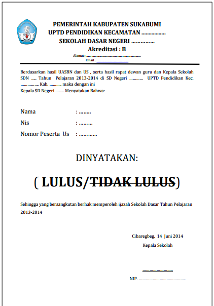 Contoh Surat Keputusan Kelulusan Smp - Delinewstv Contoh Surat Keputusan Kelulusan Smp - Delinewstv
