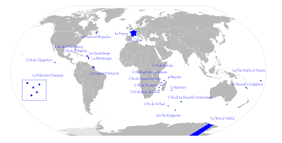 Francés de la E.S.O.: LA FRANCE D'OUTRE-MER