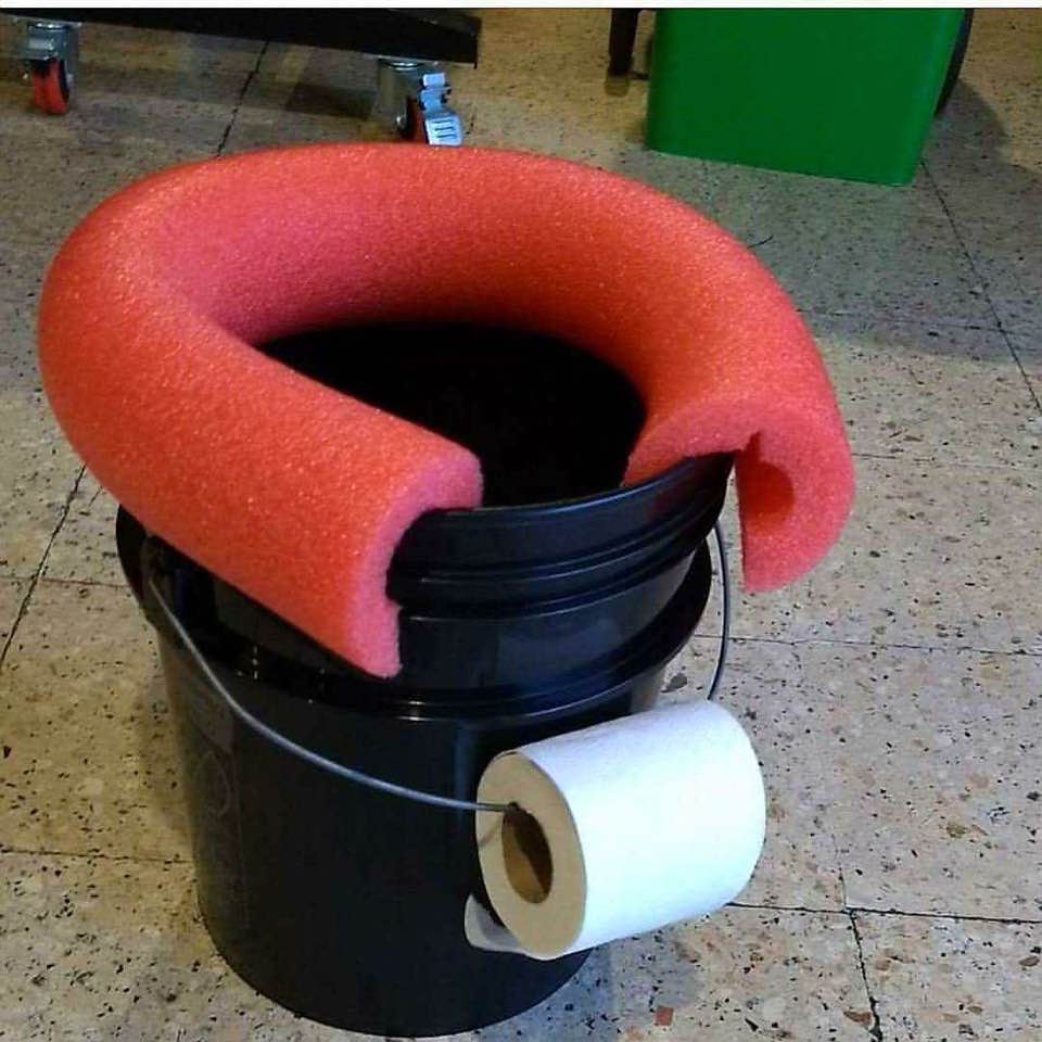 {Anyone need a Homemade Porta-Potty?}