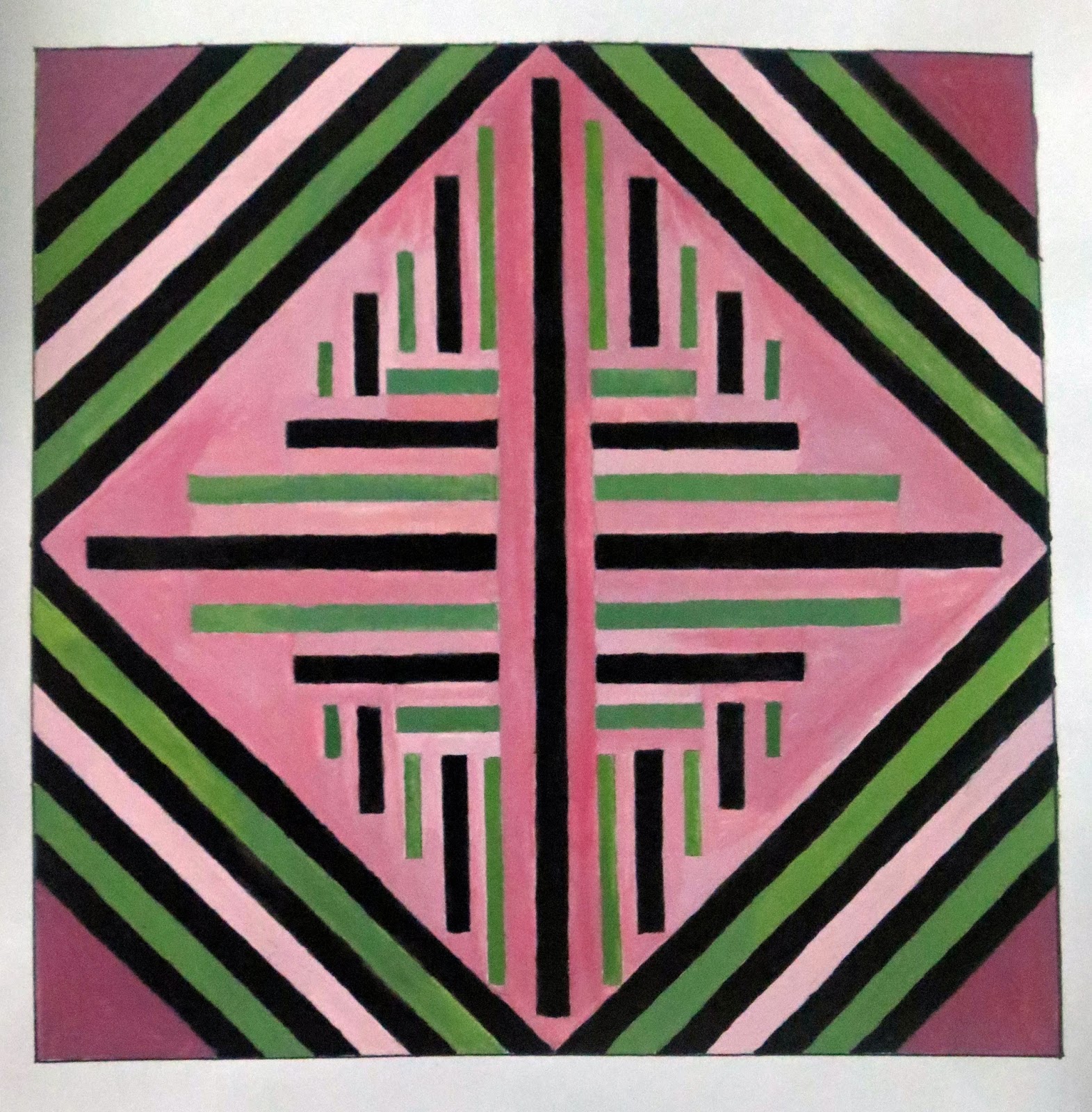 Nirmana: 1. Susunan Garis Lurus